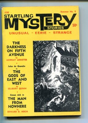 PULP: STARTLING MYSTERY STORIES-SUMMER-#5-196F-FN/VF-LEINSTER- QUINN ...