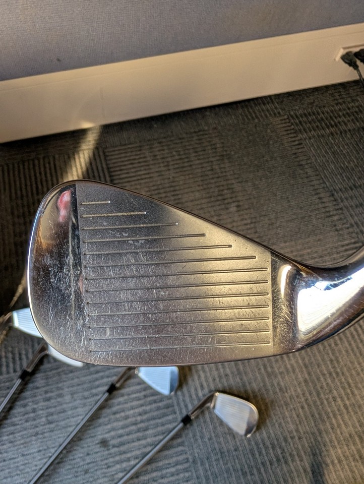 Wilson D9 Forged Aerotech Steelfiber I110 Stiff 5-P GW Iron Set ...