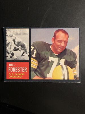🔥1962 Topps Football Set Break Bill Forrester SP #73 Packers EX+ | eBay