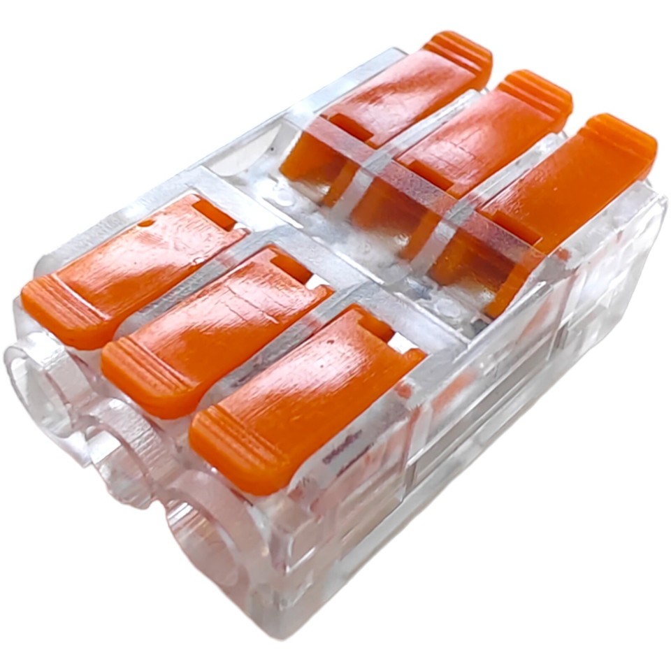 10 X Inline Electrical Terminal Block Shower /Cooker Cable Connectors ...