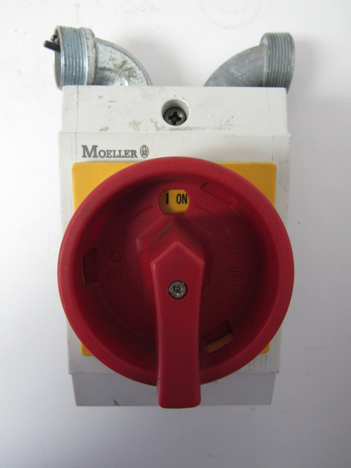 MOELLER T0-2-1 DISCONNECT SWITCH W/ PC-GF20-FR ENCLOSURE | eBay