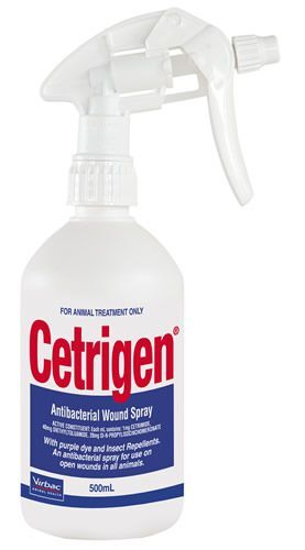 Cetrigen Antibacterial Wound 500ml Trigger Spray | eBay Australia