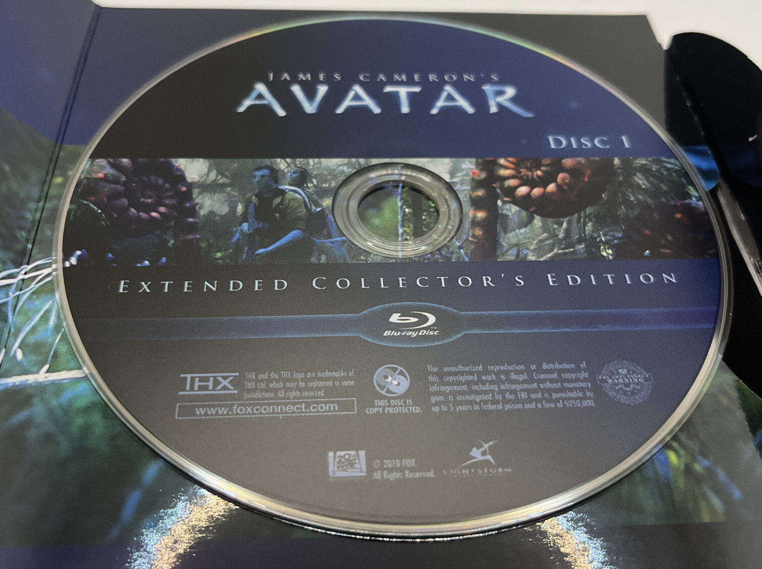 🔥 Avatar Extended Collector's Edition (Blu-ray, 2009, 3-Disc Set w ...