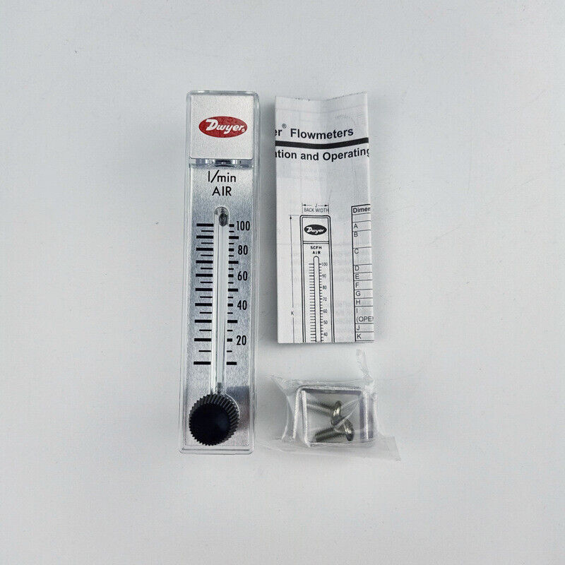 1PCS For DWYER float flowmeter RMA-25-SSV 10-100 l / min Liquid air gas ...