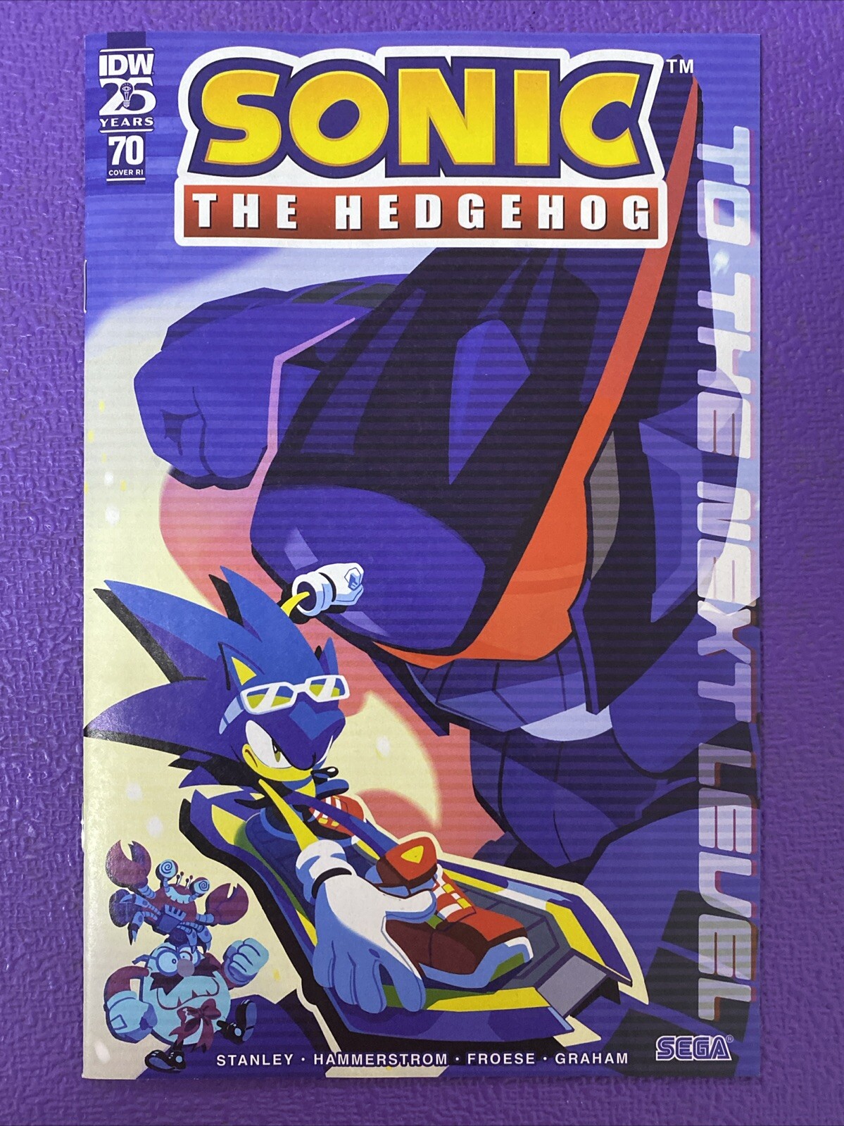 Sonic the Hedgehog #70 - 2024 IDW - 1:10 Fourdraine Variant - Phantom ...