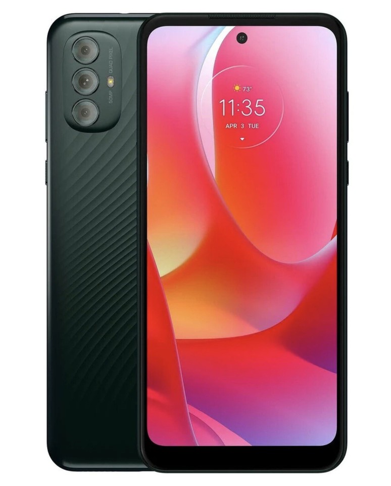 Motorola Moto G Power 64GB Dark Grove Prepaid Smartphone Consumer ...