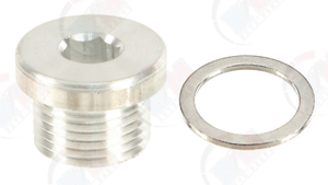 Oil Drain Plug + Gasket for Porsche Cayenne 911 Panamera 718 Boxster ...