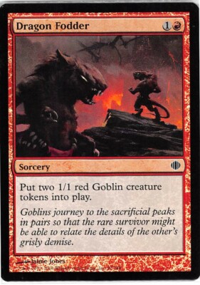 Dragon Fodder *FOIL Common* Magic MtG x1 Shards of Alara SP | eBay