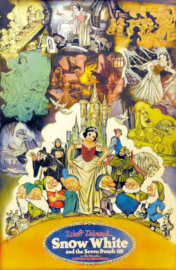 Disney Snow White 11" x 17" Movie Collector's Poster | eBay