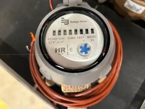 Badger Model 25 HR-E Water Meter Register | eBay