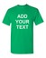 Own Text T Shirt Message Business Name Personalized Customized Gift ...