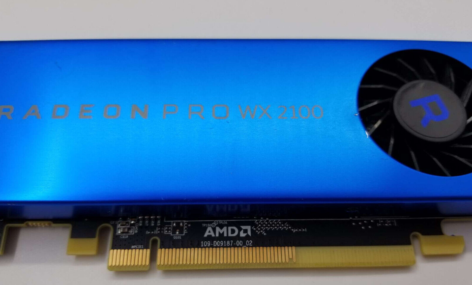 RADEON PRO WX 2100 2GB DDR5 GPU High Profile Bracket Display Port 2x ...