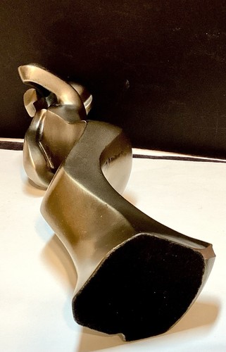 CWSL 2004 Friendship Feline Friend Cat Cubist Bronze Effect Sculpture ...
