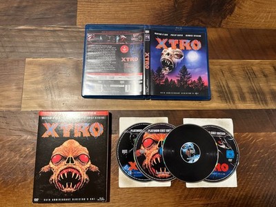 Xtro Blu ray/DVD/CD-35th Anniversary Ed-Slipcover-Region B-4 Disc | eBay