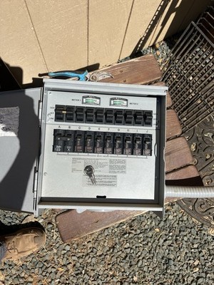 Reliance R510A Pro/Tran2 50-Amp Outdoor Transfer Switch 120/240v 10 ...