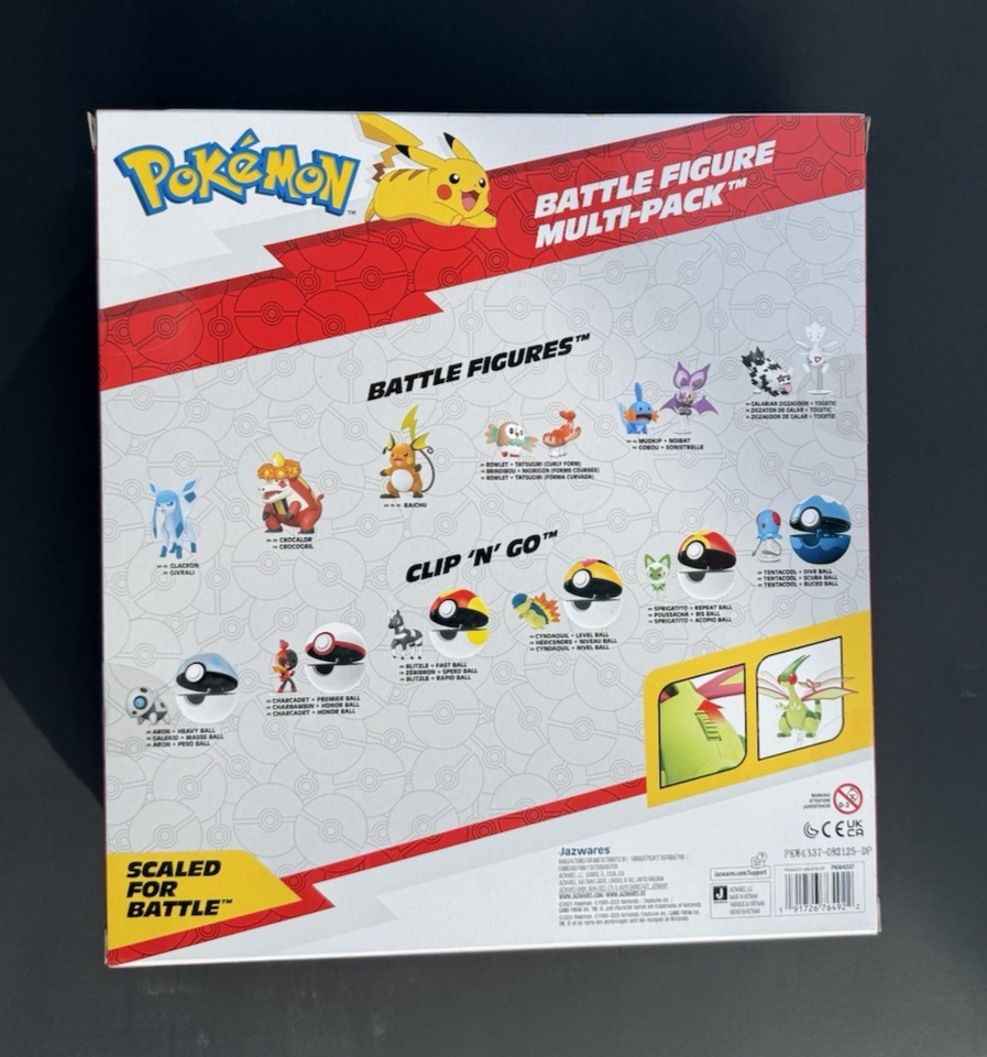 Pokemon Battle Ready Battle Figure Multi-Pack 10 Figures Flygon ...