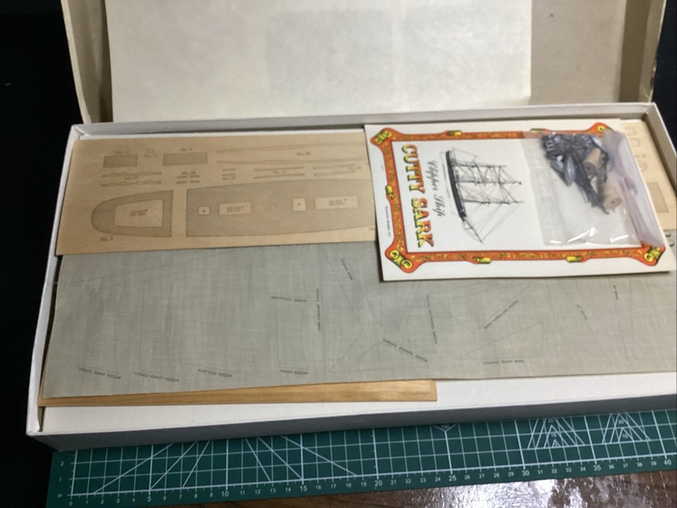 Scientific Model Kits Cutty Sark Clipper Ship - wood ship model with ...