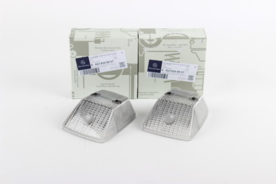 Mercedes G-Class W463 Genuine Front Wing Turn Signal Corner Lamp LENSES ...