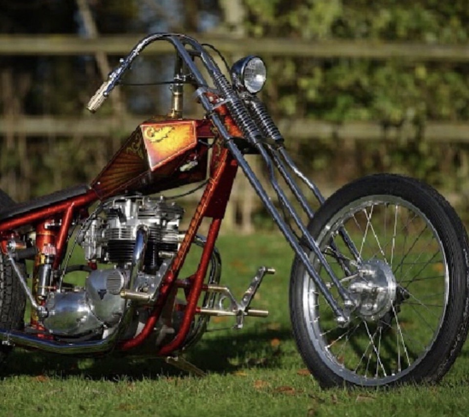 COFFIN TANK CHOP CHOPPER BOBBER HARDTAIL STREETFIGHTER CUSTOM CHOPPERS ...