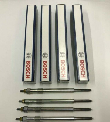 4x Bosch Glow Plugs For land Rover Defender 2.4 TD4 4x4 O/E Quality ...