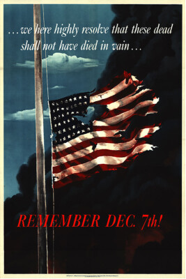 Remember December 7th Vintage World War II Two WW2 US Military ...
