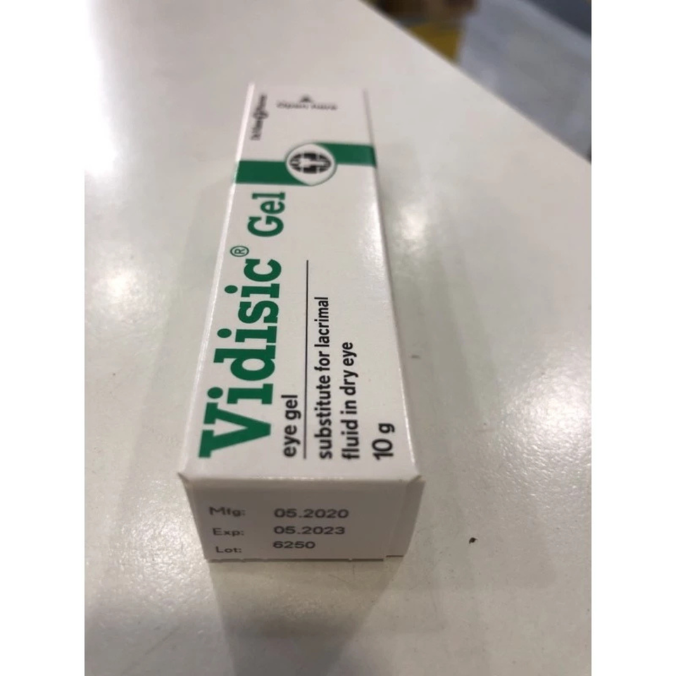 10 X 10gVidisic Eye Gel Ophthalmic Gel Refreshing Lacrimal Fluid ...