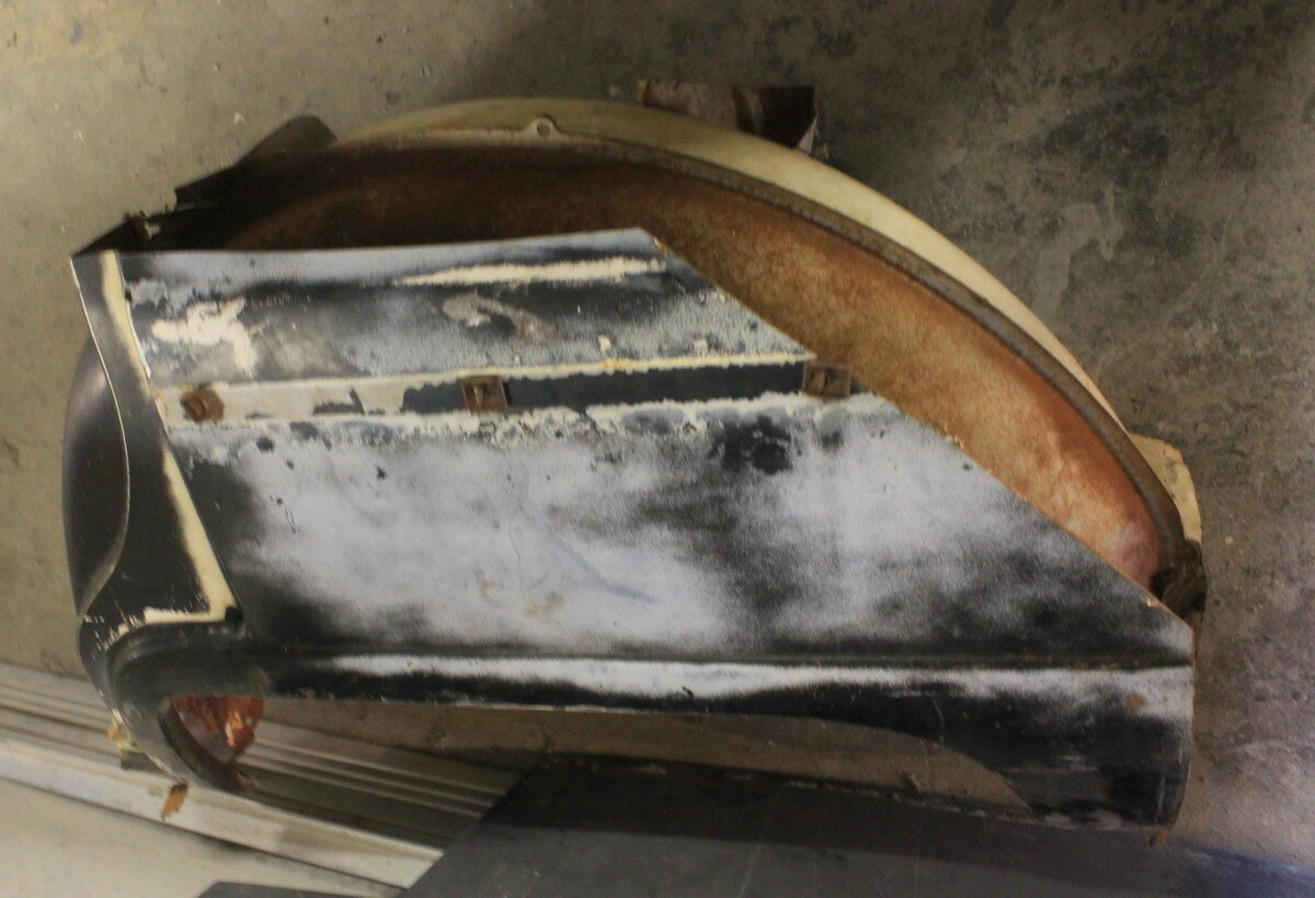 56 Ford USED Steel OEM Left Rear Inner Wheelhouse (X72) | eBay