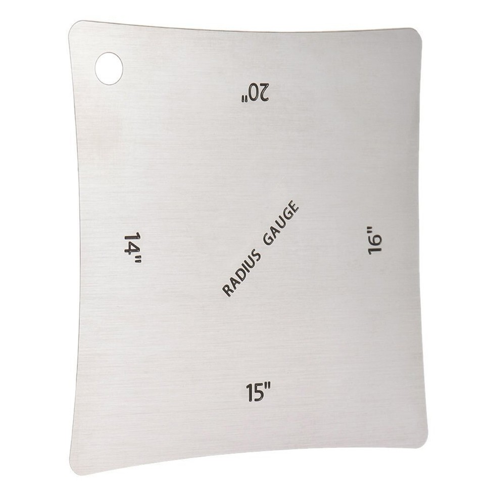 Guitar Fretboard Radius Gauges Fingerboard Measuring Tool Luthier Tools ...