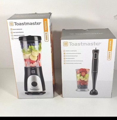 Toastmaster Immersion Blender & Personal Blender Open Box Lot | eBay