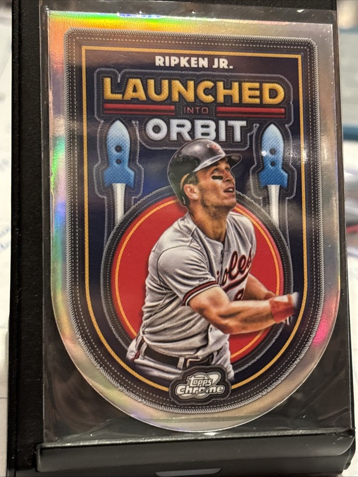 2025 Topps Cosmic chrome Cal Ripken Jr Launched Into Orbit Refractor ...
