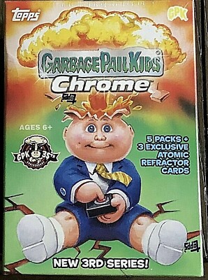 2020 GPK Garbage Pail Kids Chrome 3rd Series Blaster Box Trading Cards ...