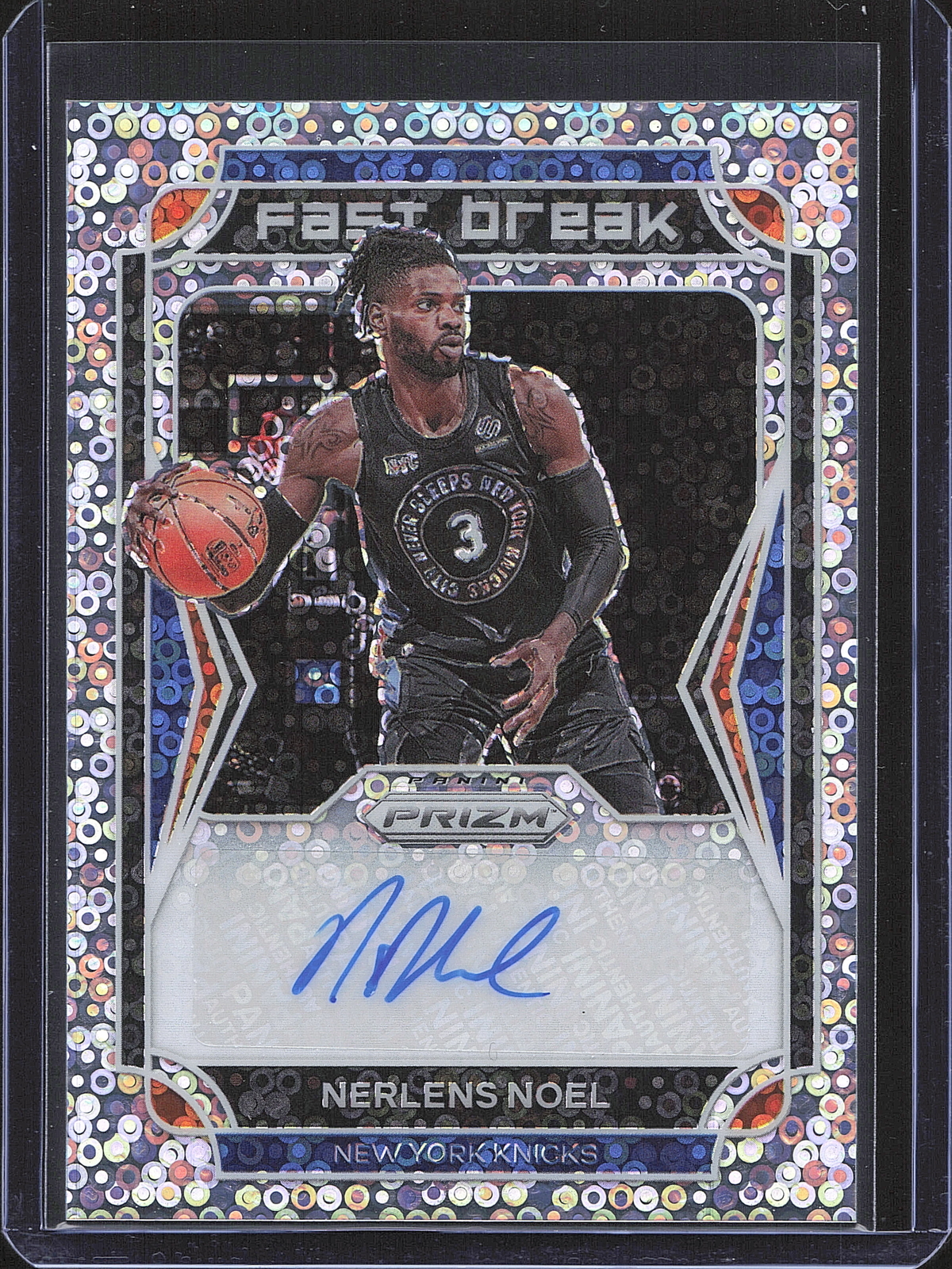 Nerlens Noel 2021-22 Panini Prizm Fast Break Silver Disco Auto SP #FB ...