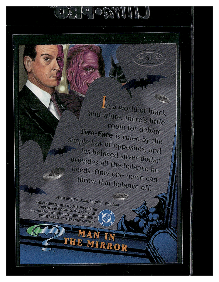 1995 Fleer Metal Batman Forever #61 Man in the Mirror | eBay