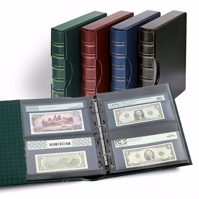 Lighthouse Grande Certified Currency Binder + Slipcase Banknotes Album ...