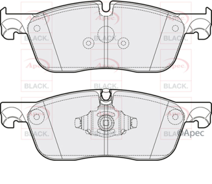 Brake Pads Set Front Apec Fits Jaguar XF F-Pace XE 2.0 D SD4 TD4 #2 ...