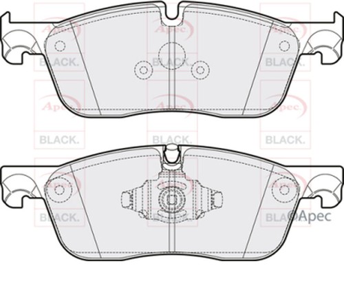 Brake Pads Set Front Apec Fits Jaguar XF F-Pace XE 2.0 D SD4 TD4 #2 ...
