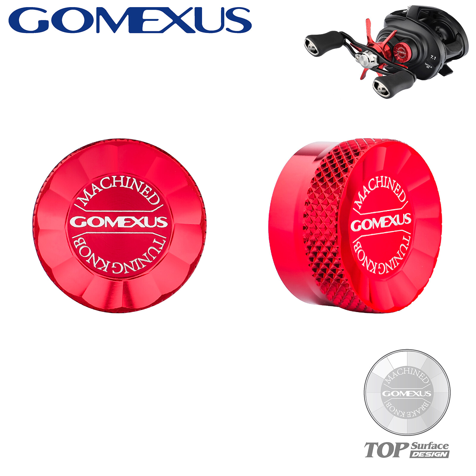 Gomexus Spool Tension Cap 1.7g For Daiwa Tatula Steez zillion alphas ...