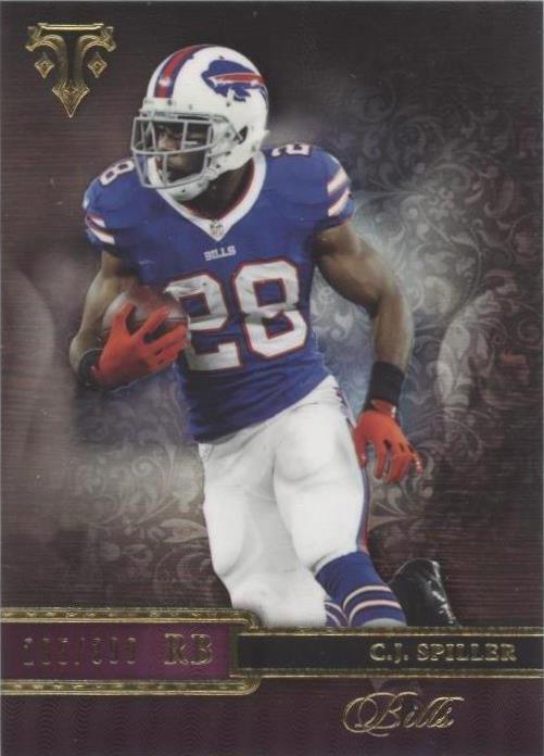 2014 Topps Triple Threads - C.J. Spiller #19 Purple /399 for sale ...