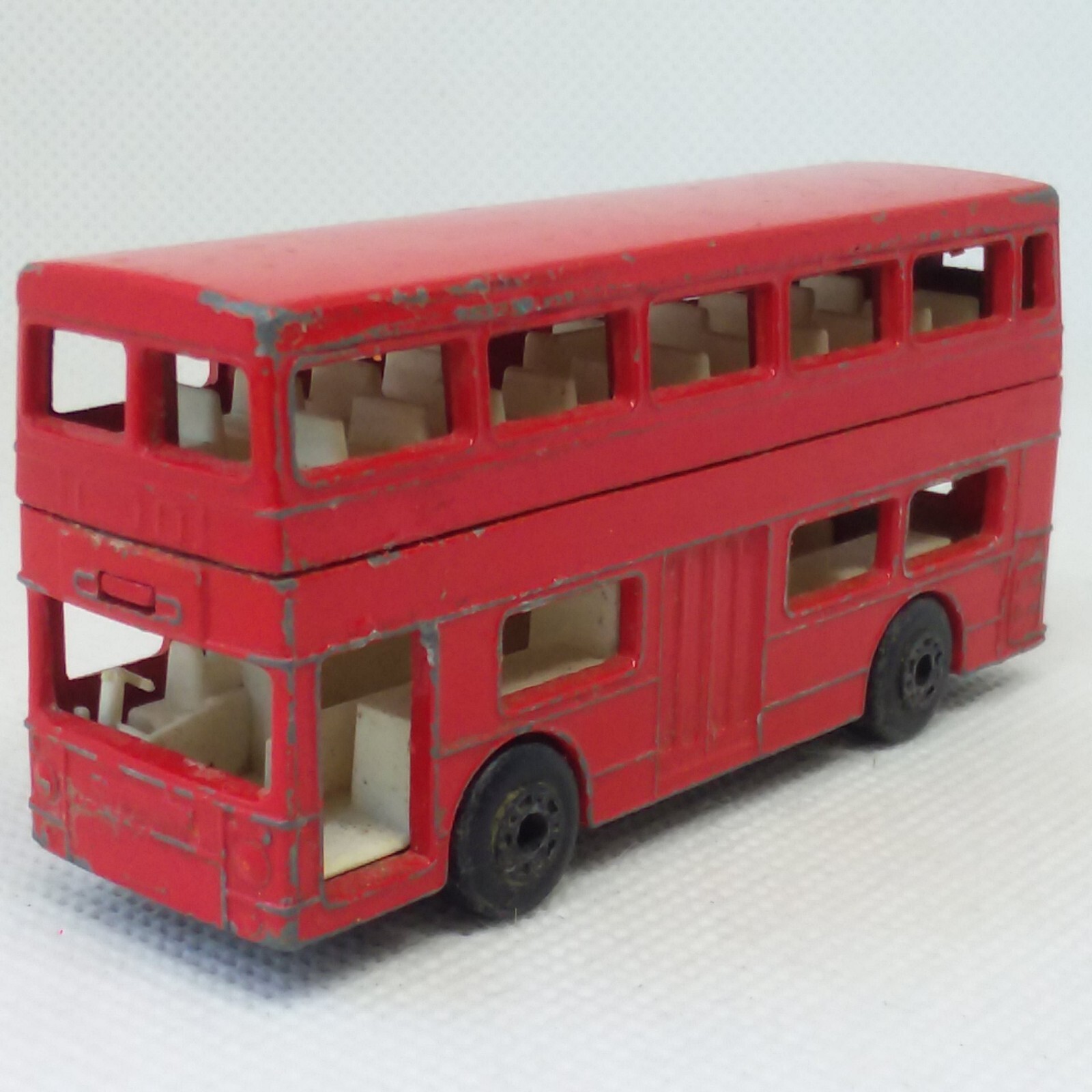 Lesney Matchbox Superfast The Londoner No.17 Bus 1972 Red Made In ...
