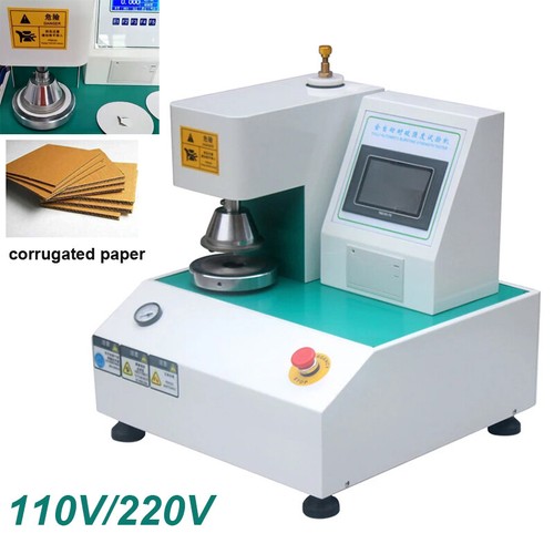 Touch Screen Automatic Bursting Strength Tester Cardboard Strength Test ...