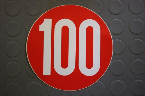 Sticker Limit Speed '100 Km/H Car Vespa Old Stock Fund Lambretta | eBay UK