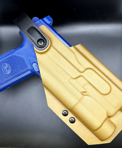 OWB FNX 45 Tactical QLS W/ Level 2 Hood Light Bearing Kydex Holster RH ...