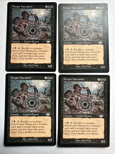 Corpse Harvester X4 Legions Ex Condition See Pics Front Back Mtg | eBay