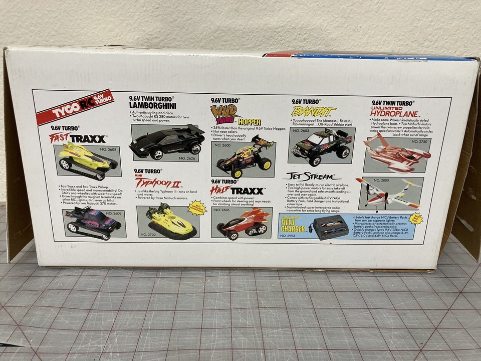 Tyco RC Mini Typhoon II 2 Hovercraft Tested FREE SHIPPING Original Box ...