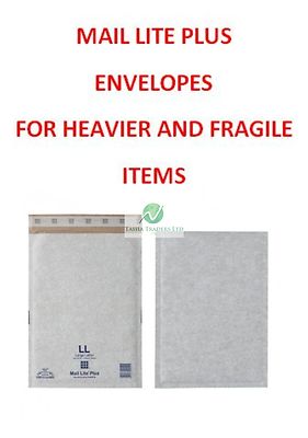 200 LL Royal Mail Large Letter Size White 250x350mm Mail Lite Plus ...