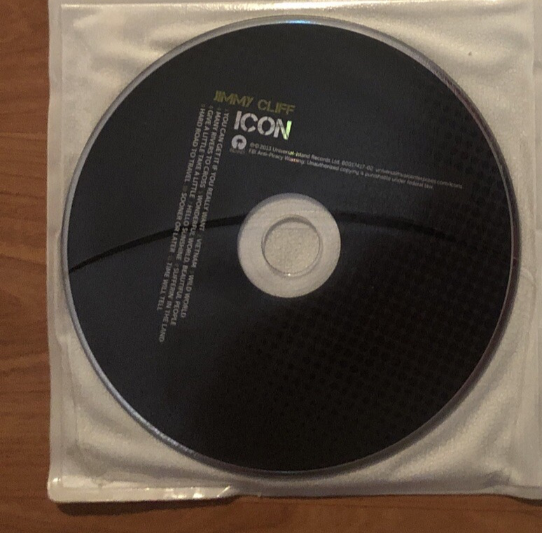 JIMMY CLIFF ICON CD in a SLEEVE PACKAGE ( see description for details ...