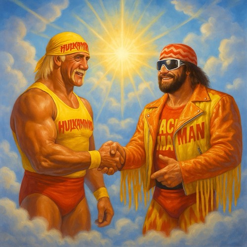 Hulk Hogan And Macho Man Randy Savage Art Print 8x10-Mega Powers | eBay