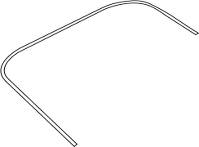 SU003-01900 Toyota Moulding, back window, outside upper, no.1 ...