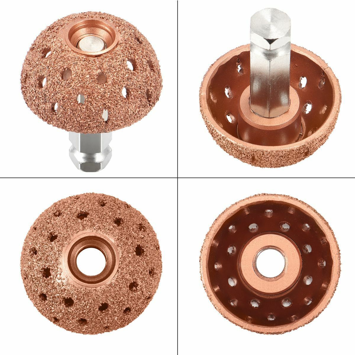 2Pcs/Set Tire Grinding Head Rasp Buffer Ball Tyre Repair Hand Tool ...