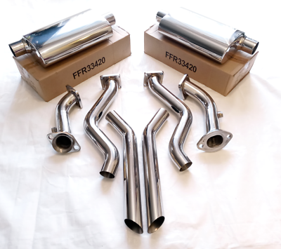 Hot Rod Exhaust Systems COVINGTONS : EXHAUST HOTROD 86 11ST BK